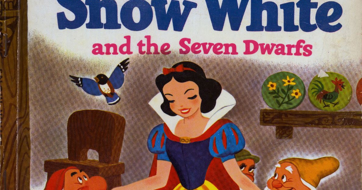 Filmic Light - Snow White Archive: 1952 Snow White Big Golden Book