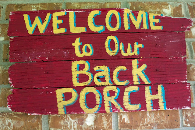 The B Farm : Wood Signs For Back Porch