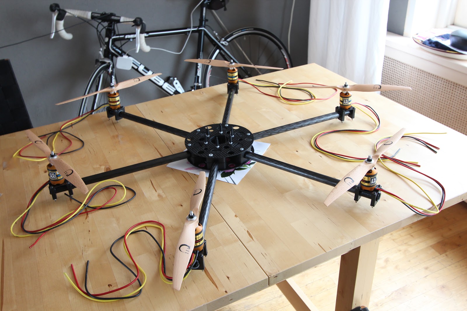 Jacques Productions: HEXACOPTER BUILD
