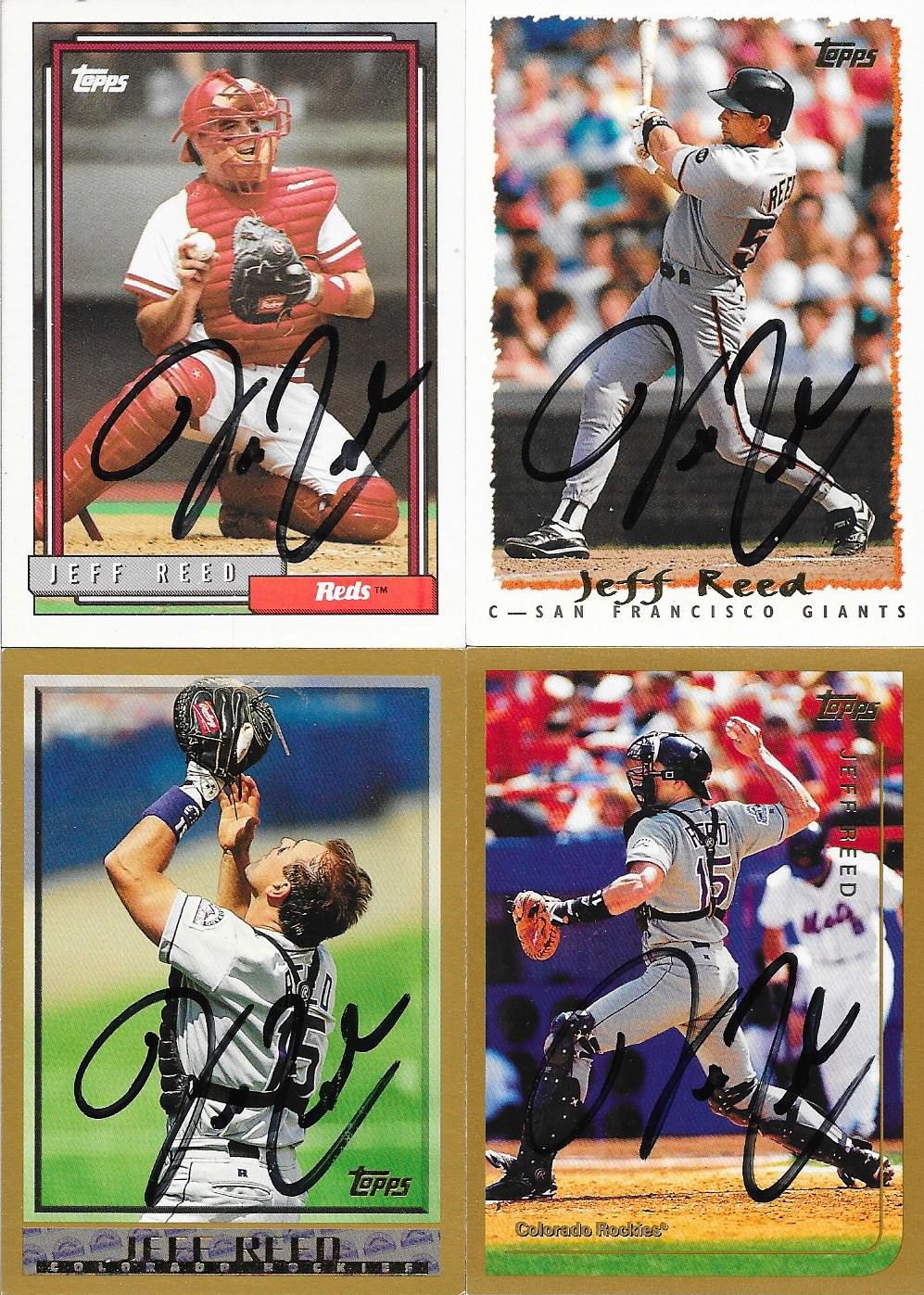 foul bunt: TTM Success - Jeff Reed