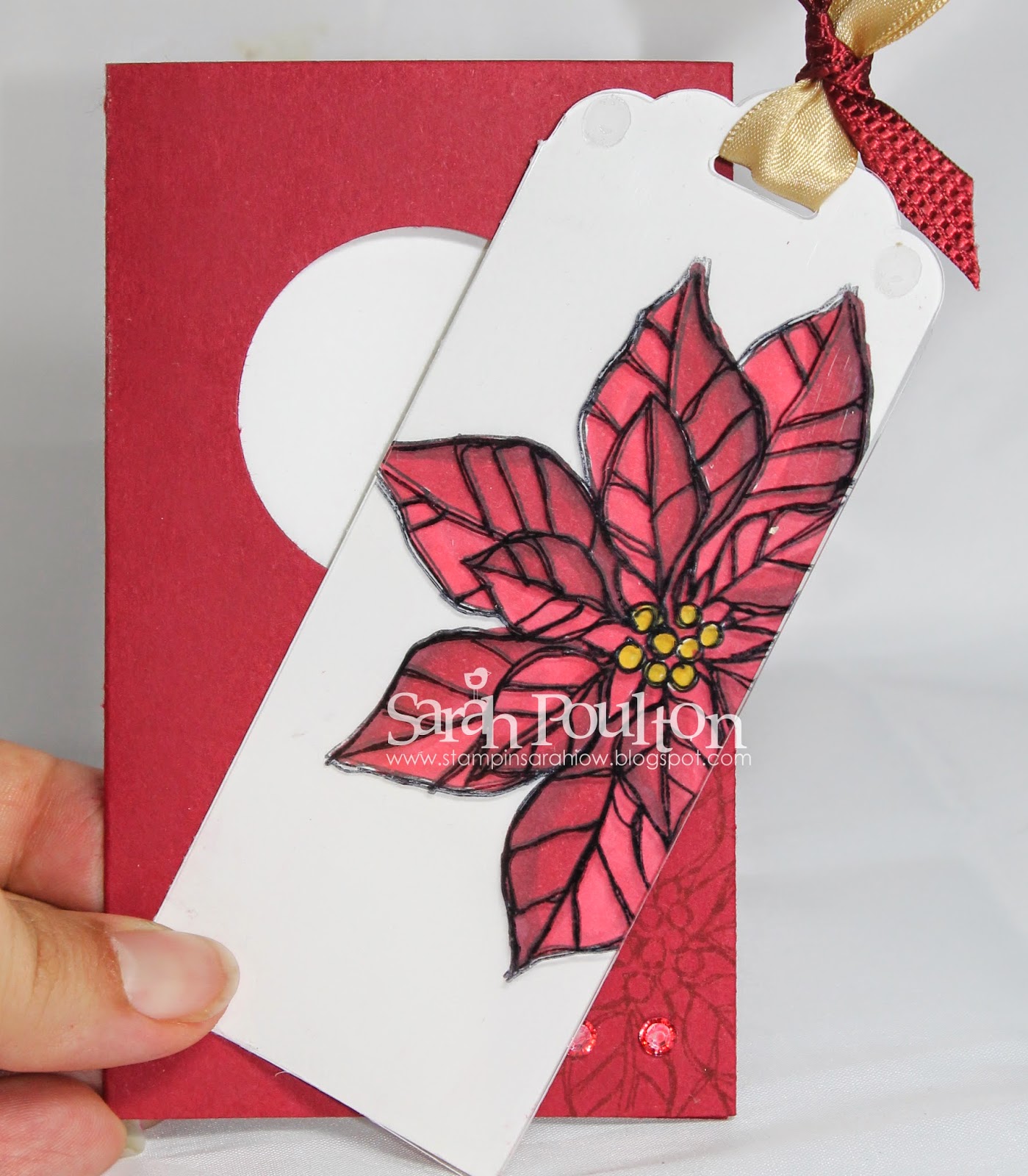 Stampin' Sarah!: Magic Christmas Slider Card using Stampin' Up!'s ...