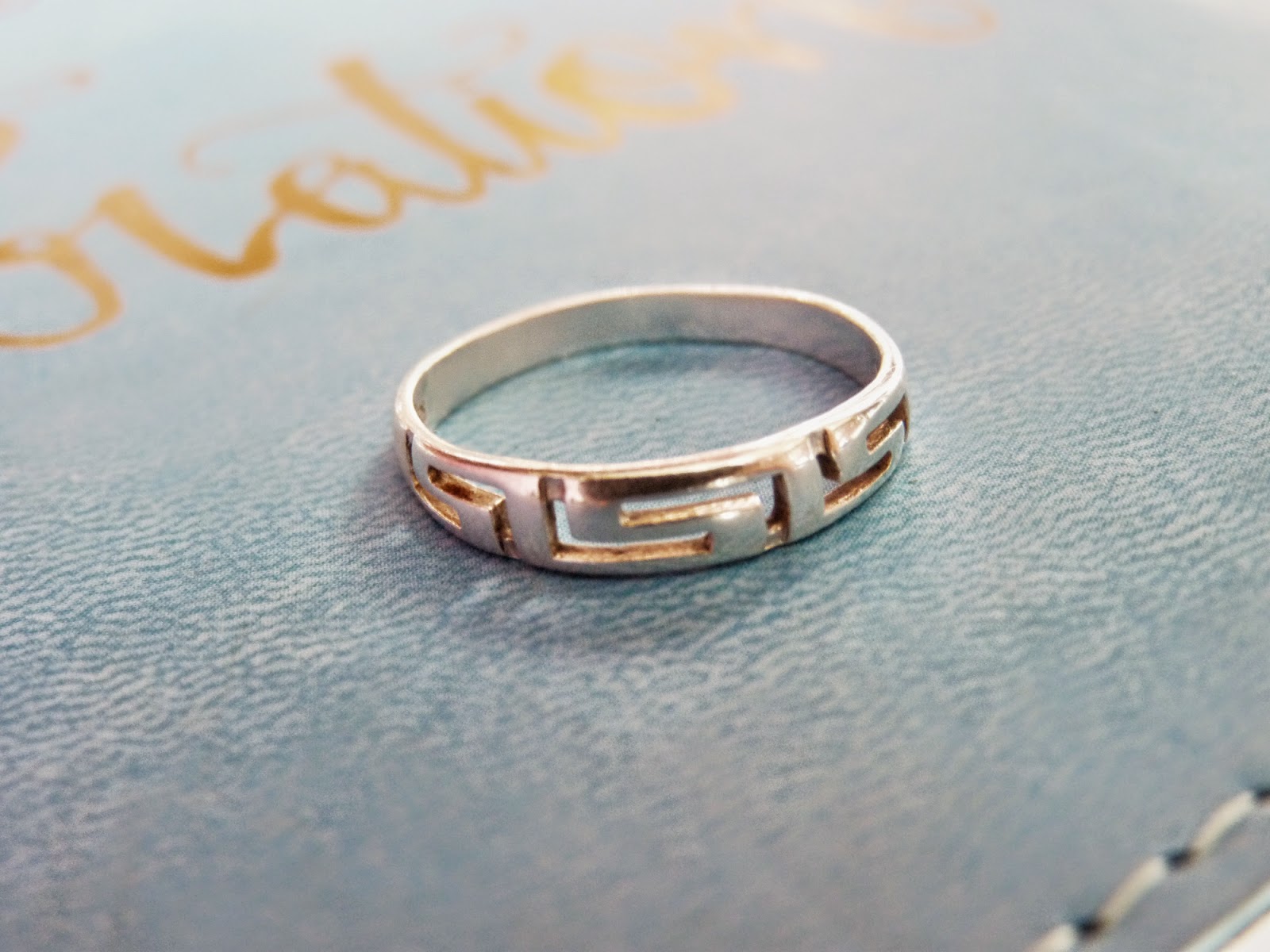 My Greek Silver Sterling Rings