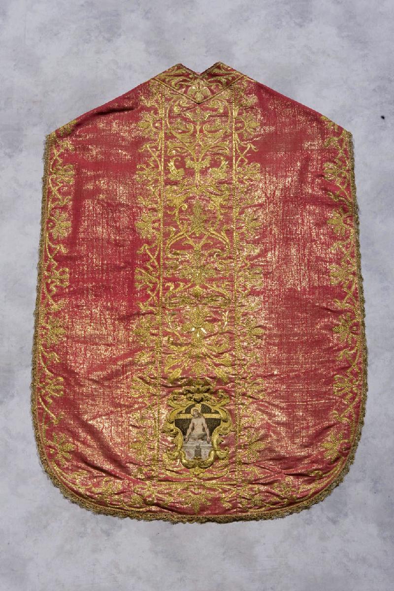 Red Pontifical Set from Faenza-Modigliana (1700-1750) ~ Liturgical Arts ...