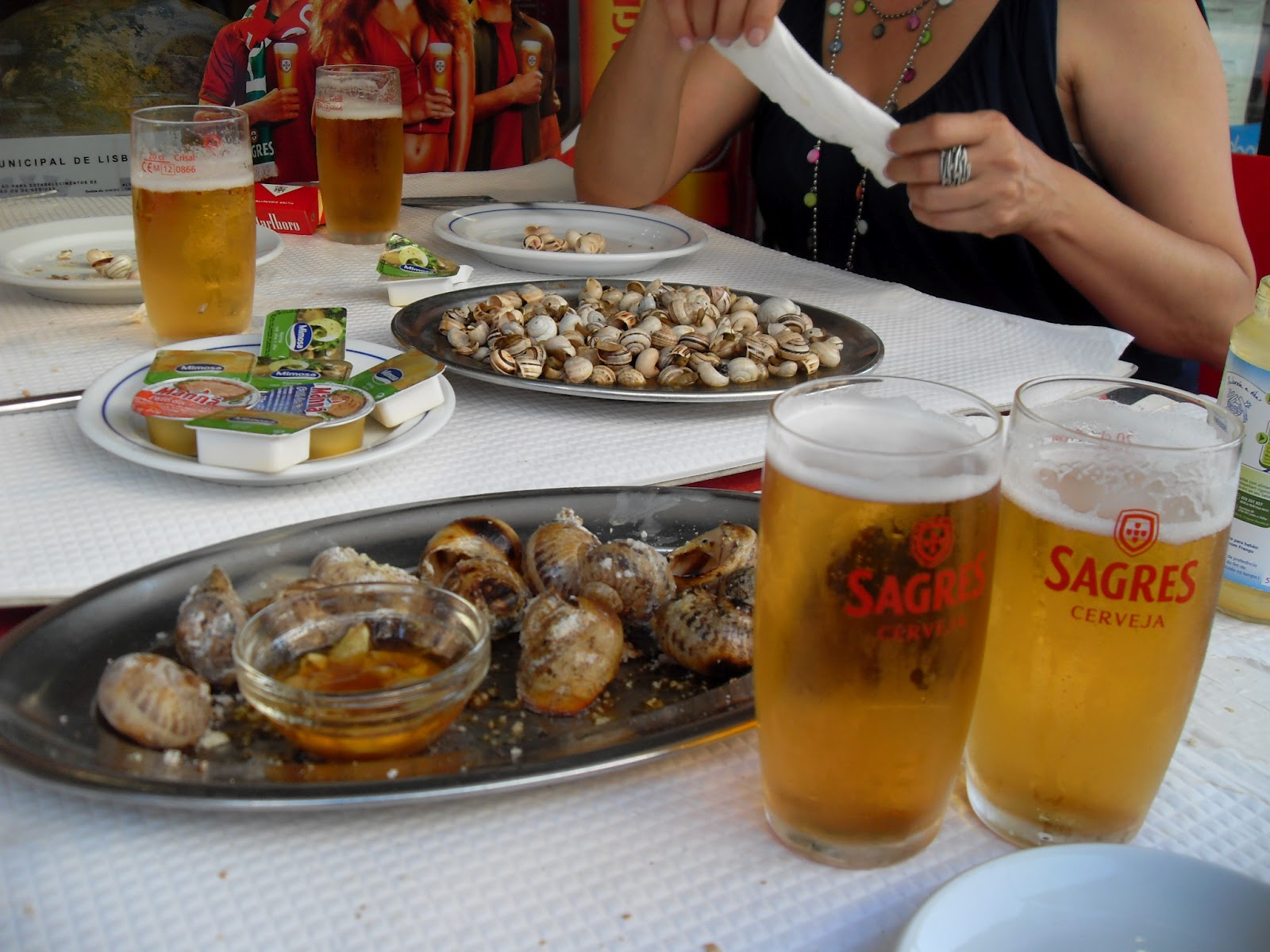 Venda de Caracóis: Onde comer bons caracóis em Lisboa