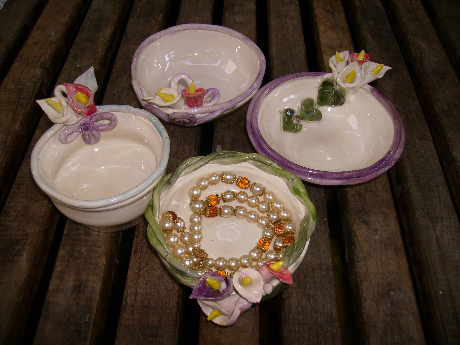 Kerámia - Cserépedény -Tavasz - Ajándék - Nőnap - Valentin♥Nap-Húsvét