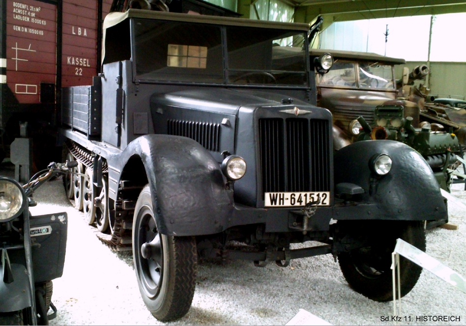 HISTOREICH: Sd.Kfz 11 Leichter Zugkraftwagen de la Wehrmacht