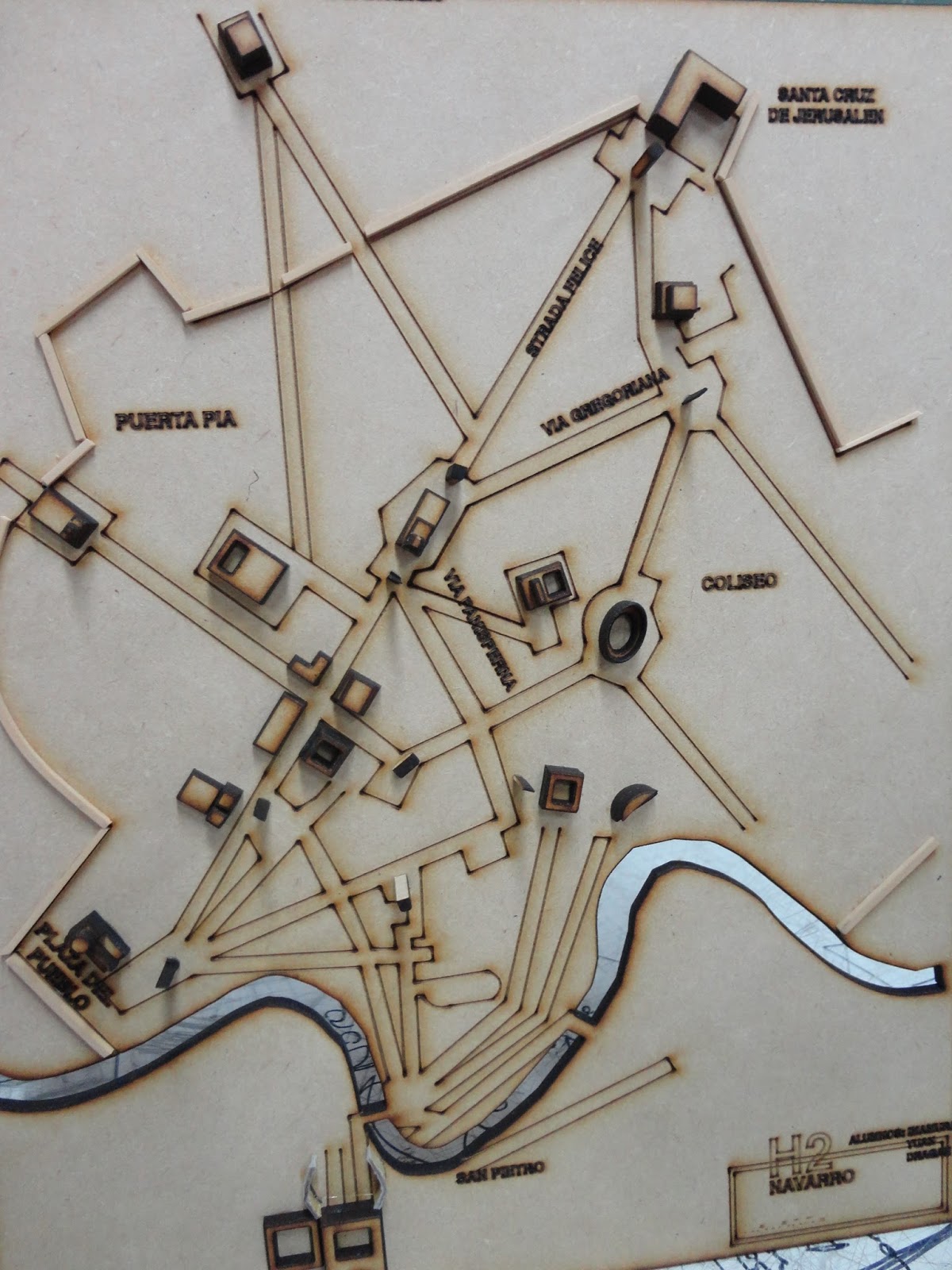 MSLC: Interpretacion del plan urbano para Roma - Felice Peretti