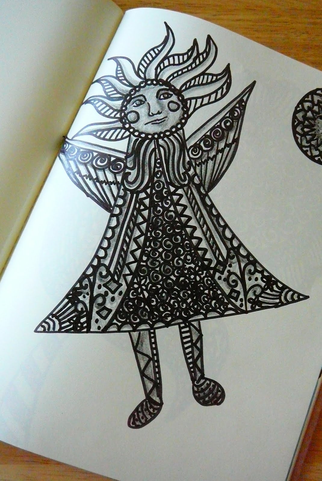 Breathe!!: ZENTANGLE....learning a new art form.....