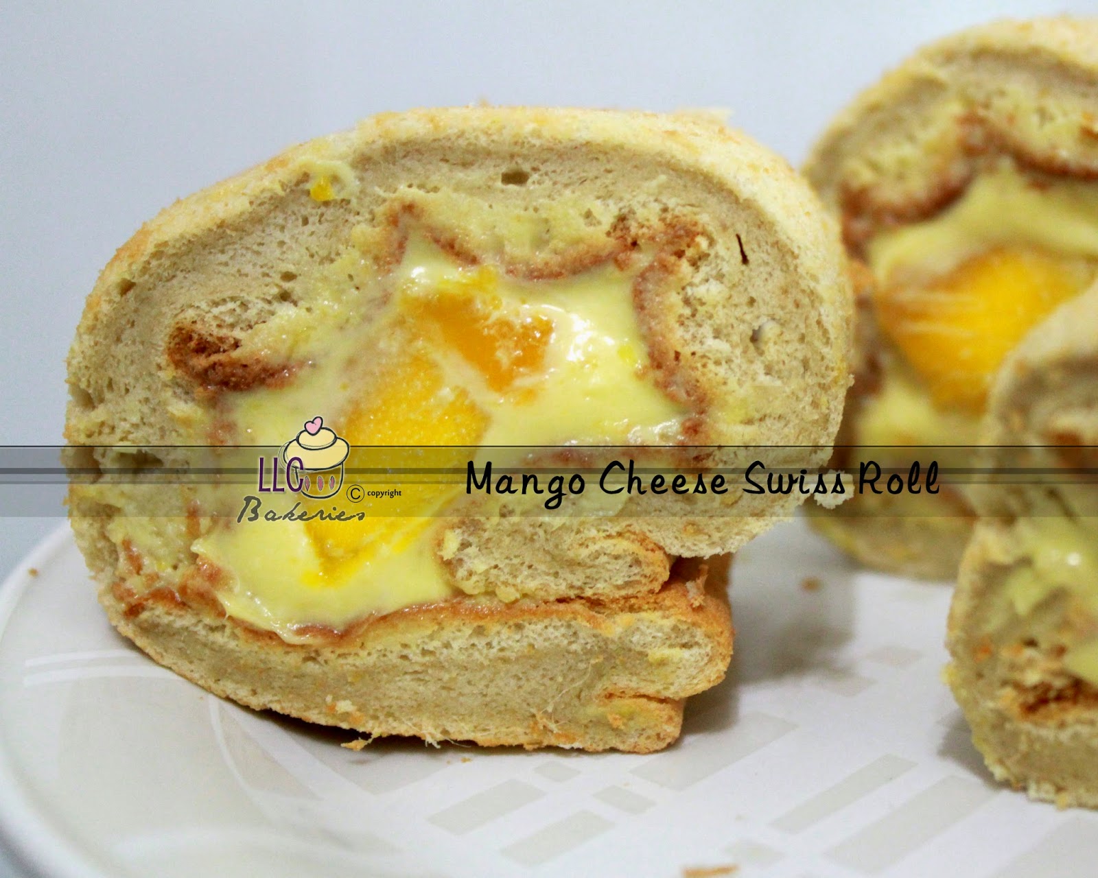 LLC Bakeries: Mango Cheese Swiss Roll