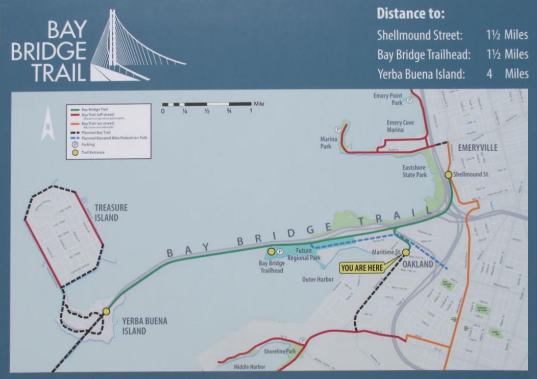 Posts and Reflections: Traveling the New Bay Bridge Trail