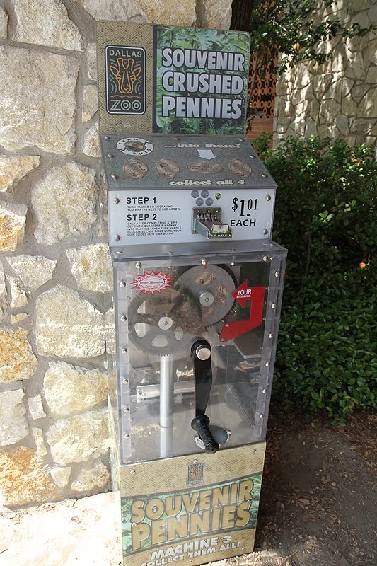 Vending Adventures: Penny Press #1 - Dallas Zoo