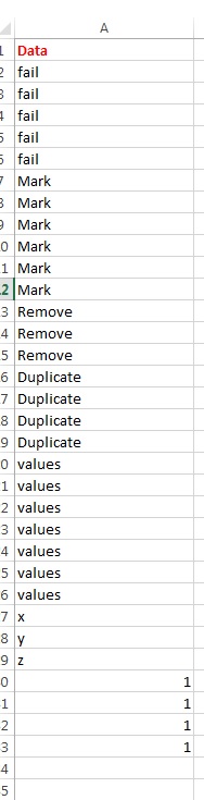 Fail Mark How To Extract Unique Value From Filter In Excel Vba Macro fail-mark-how-to-extract-unique-value-from-filter-in-excel-vba-macro