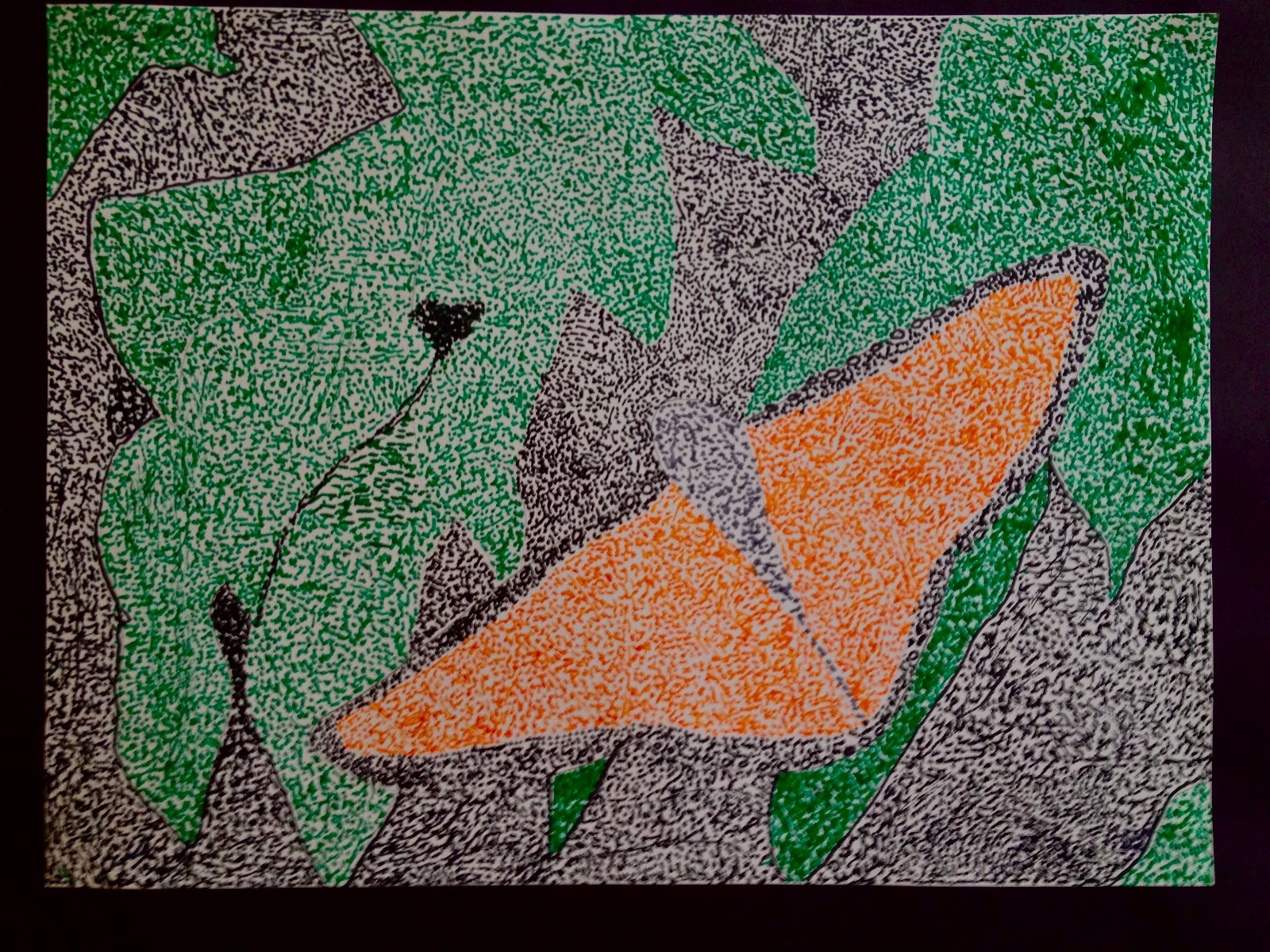 ART with Mrs. Garrett!: 6th Grade Pointillism Animals