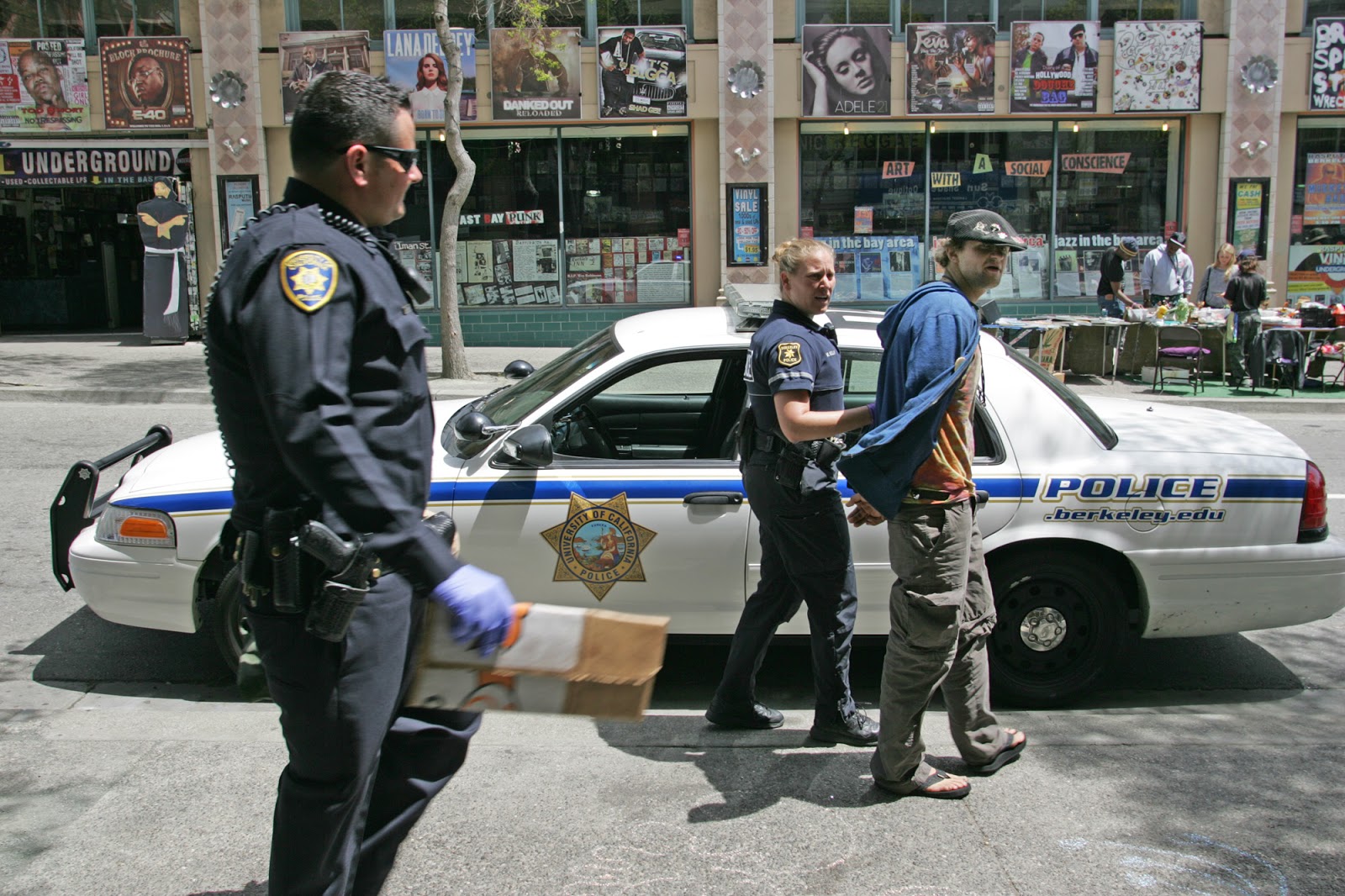 Story By Doug Oakley: Police Foot Patrol Puts Pressure on Bad Behavior