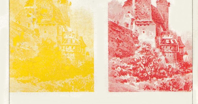 Coloriasto: Three Color Process, educational plate.