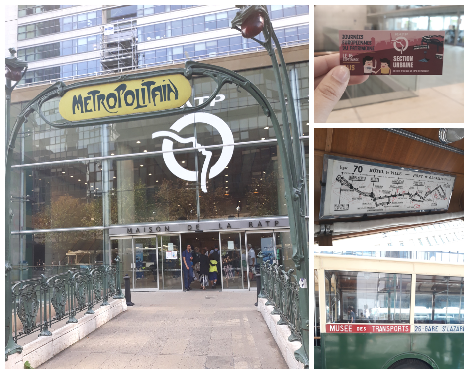 La visite de la maison de la RATP lors des JEP - Dans la peau d'une fille