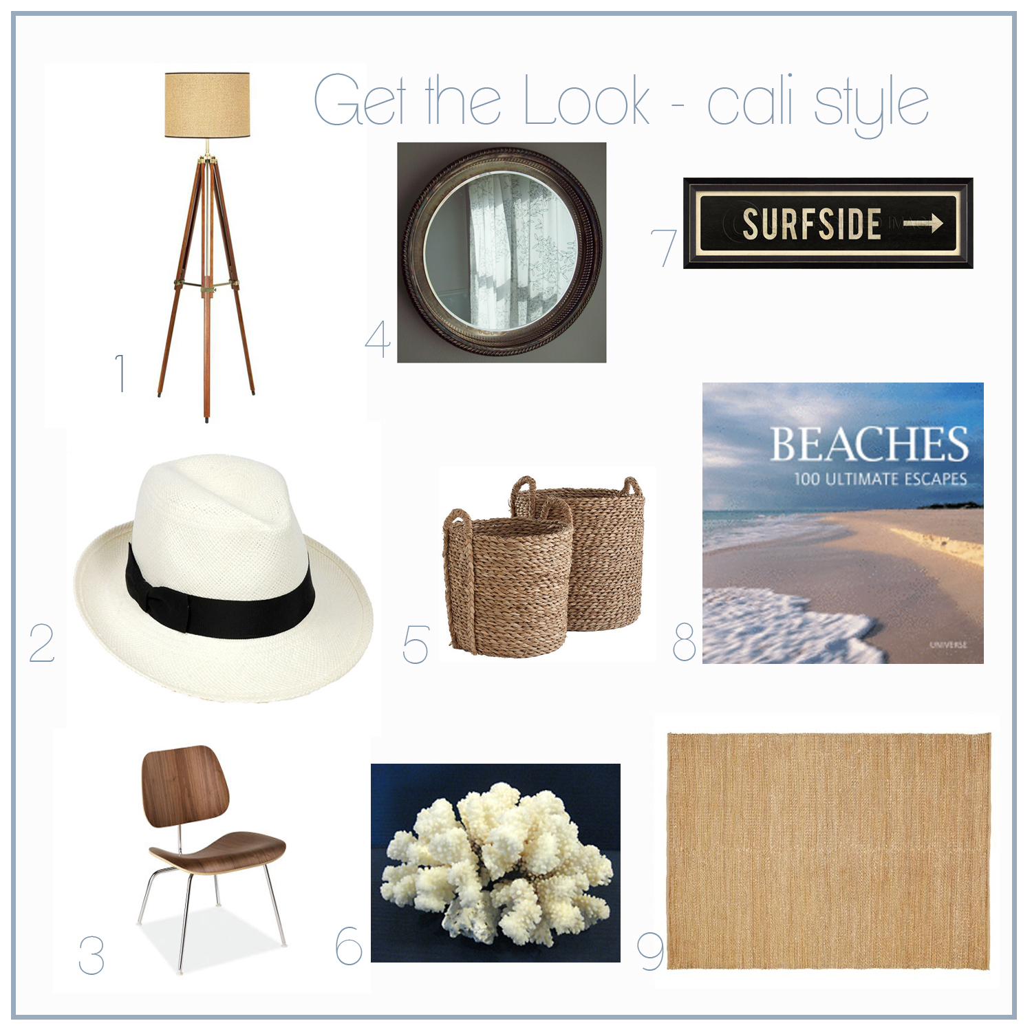 Shorely Chic: Get the Look - Tobi Tobin's California Beach Abode