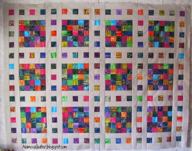 Alamosa Quilter: Film At Five Quilt Top Finished