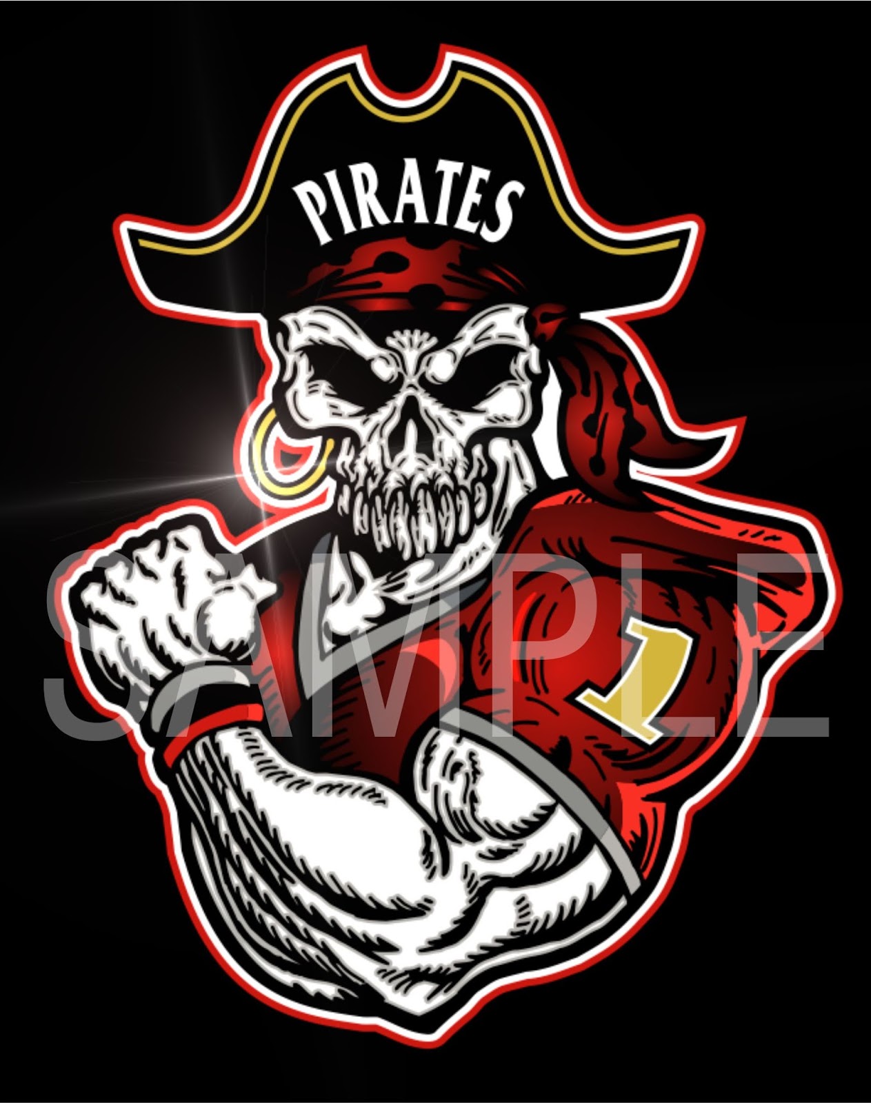 EARLFERGUSONstudio: PIRATE FOOTBALL CLIP ART