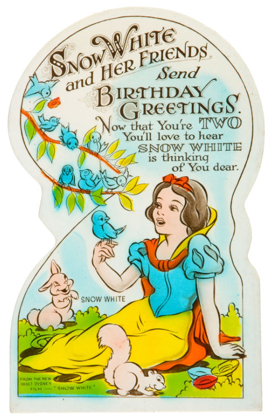 Filmic Light - Snow White Archive: Valentine & Sons Snow White "Cut-Out ...