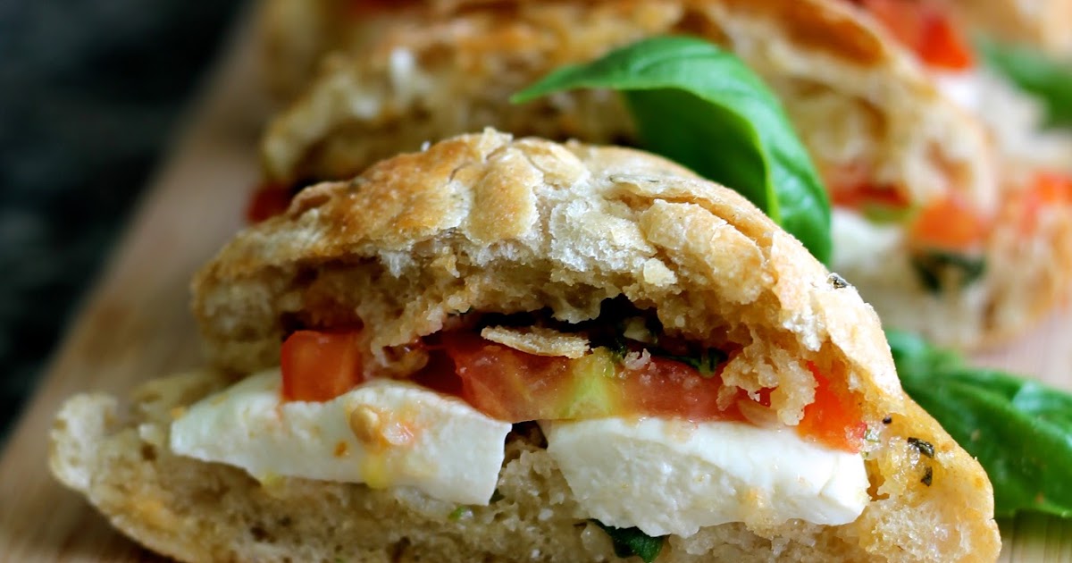 Young and Entertaining: Tomato-Mozz Sliders with Herby Garlic Oil