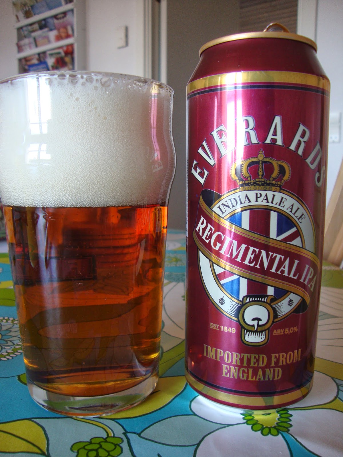 Tid til en øl: Tid til en øl - Everards Regimental Ale