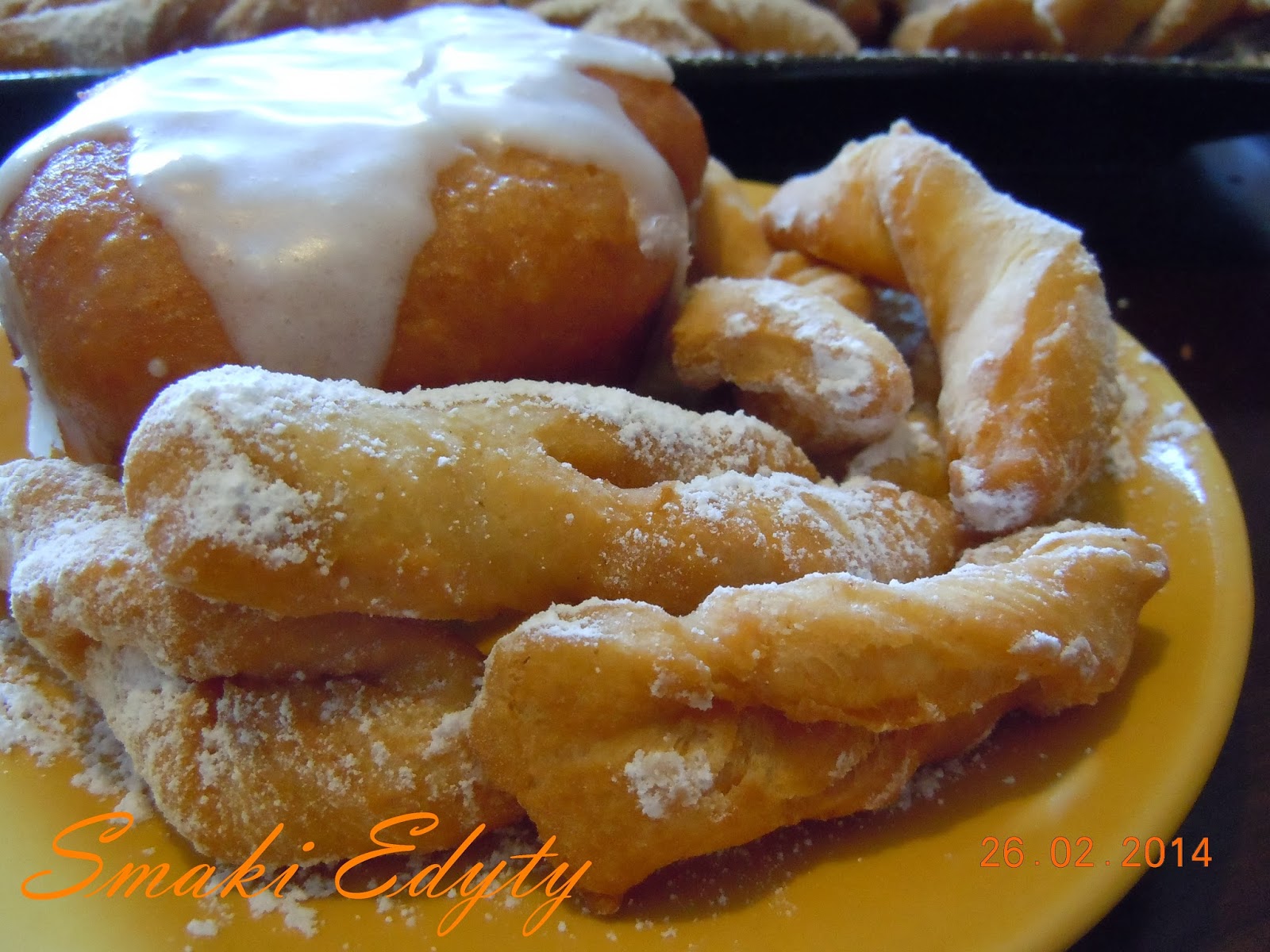 Smaki Edyty: Faworki babuni- chrusty