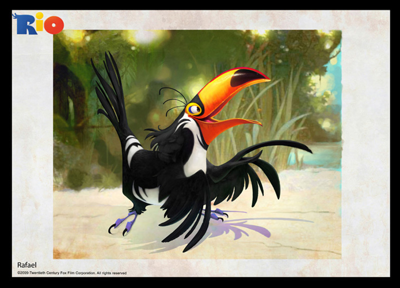Living Lines Library: Rio (2011) - Character Design