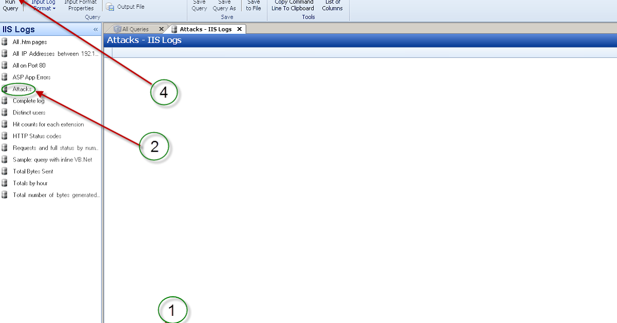 IT-Security: How to use Log Parser Lizard