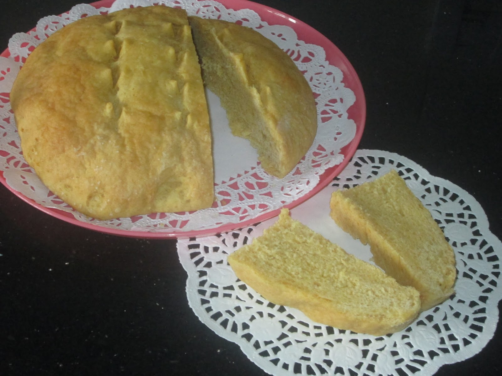 Shobha's Food Mazaa: BROA DE MILHO (Portuguese Corn Bread)