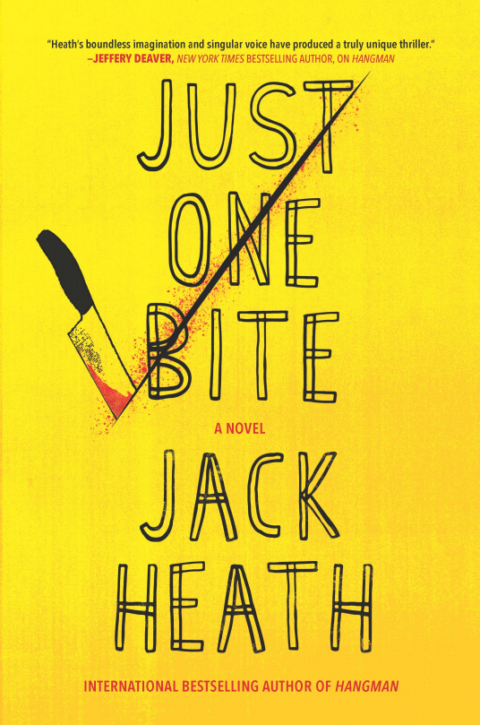 Book Reviews and More: Just One Bite - Jack Heath - Timothy Blake Book 2