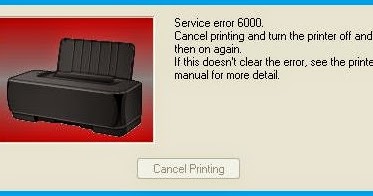 Eliminar error 6000 en impresora Canon PIXMA MG2410 y MG2500 y MG2510