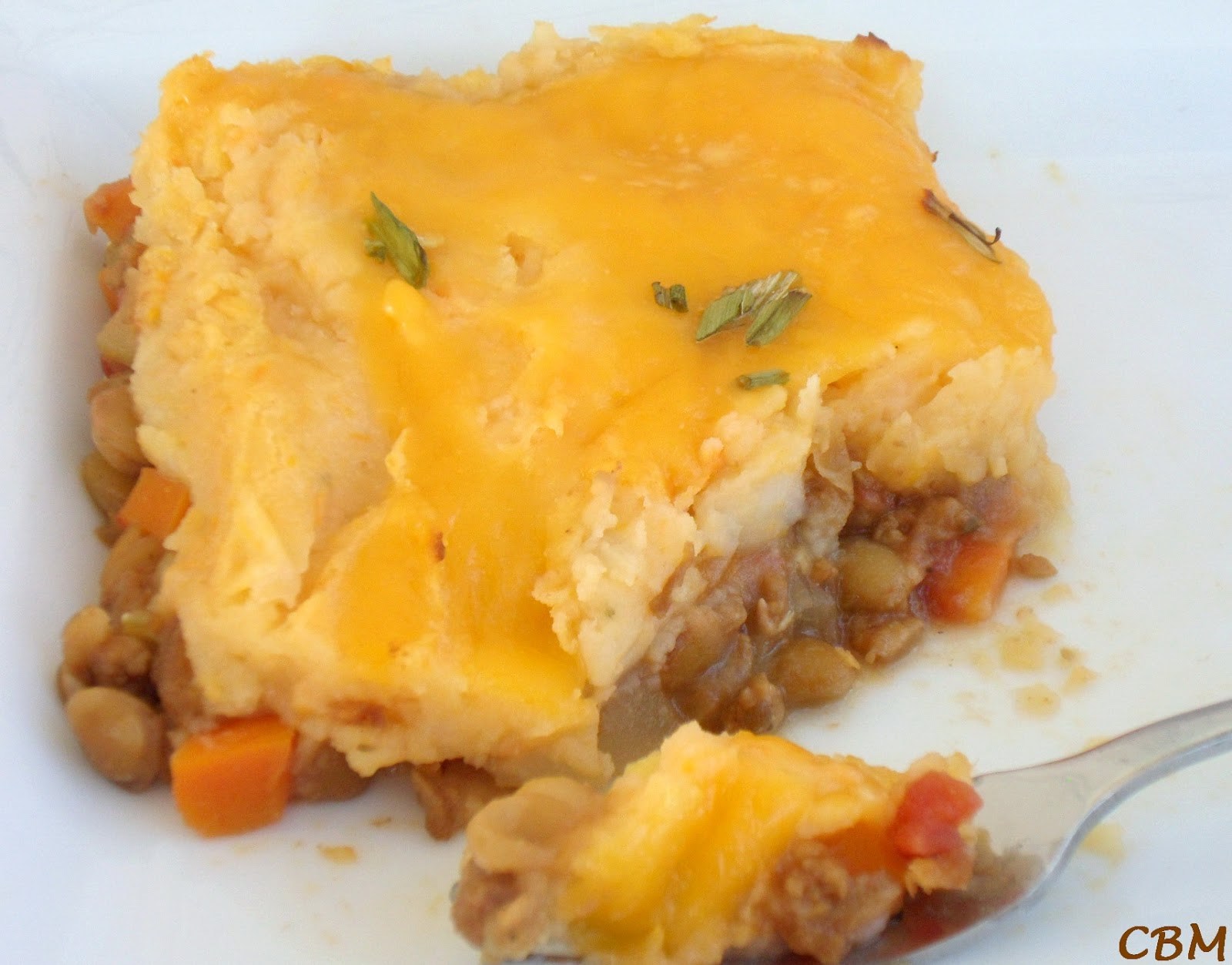 Dans la cuisine de Blanc-manger: Pâté chinois végétarien