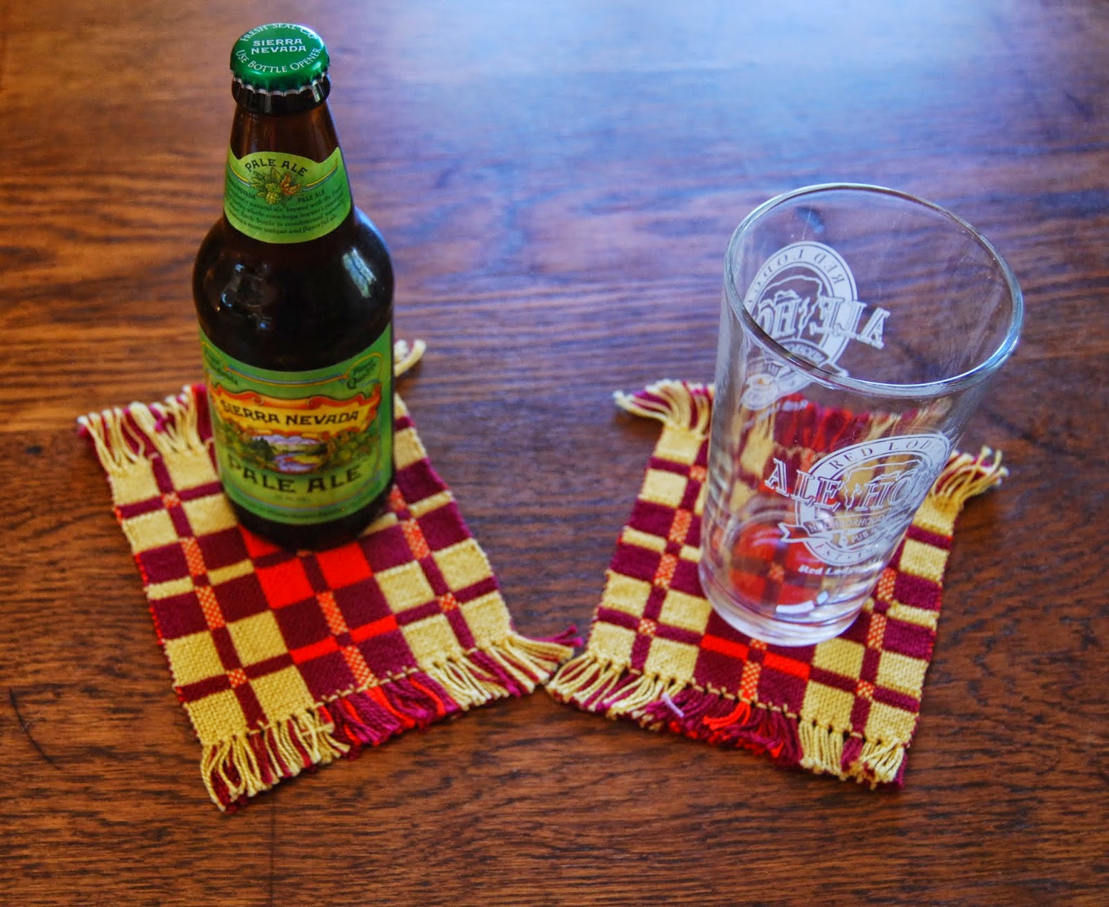 Tangled Web: Doubleweave Mug Rugs