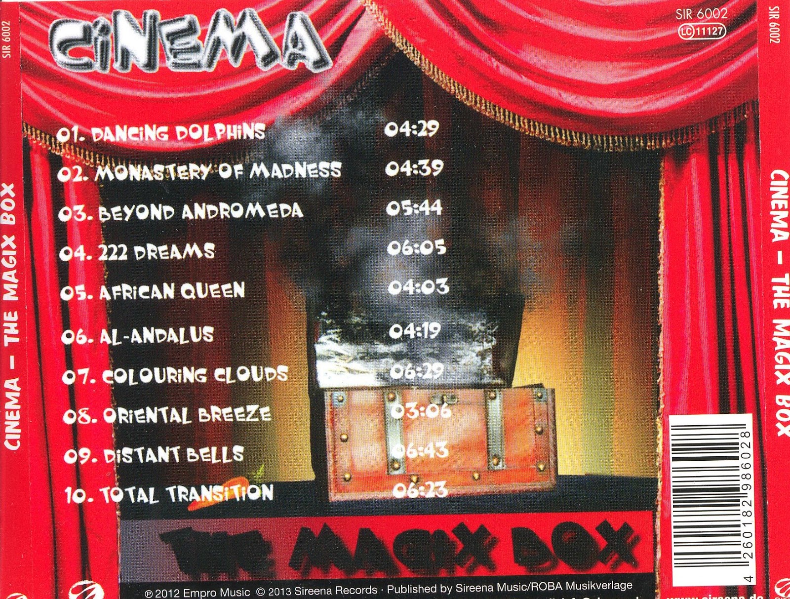 Jolly Joker`s Ohrenbalsam: CINEMA, THE MAGIX BOX, CD, 2013