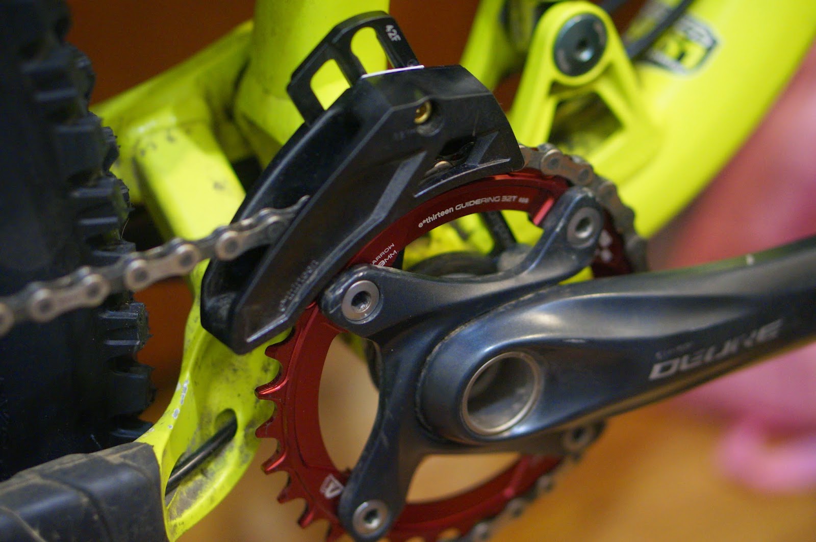 Van's Mountain Bike: Norco Sight: New Chain Ring and Chain Guide
