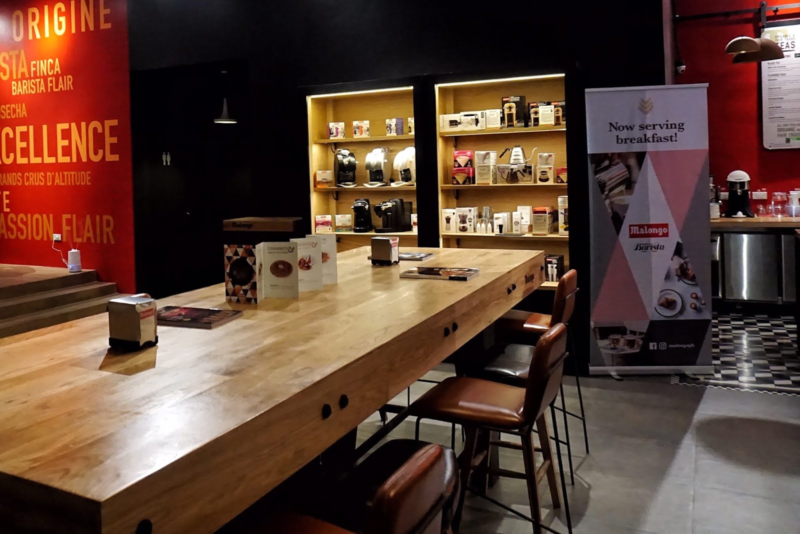 What Mary Loves: First Sip: Malongo Atelier Barista Café