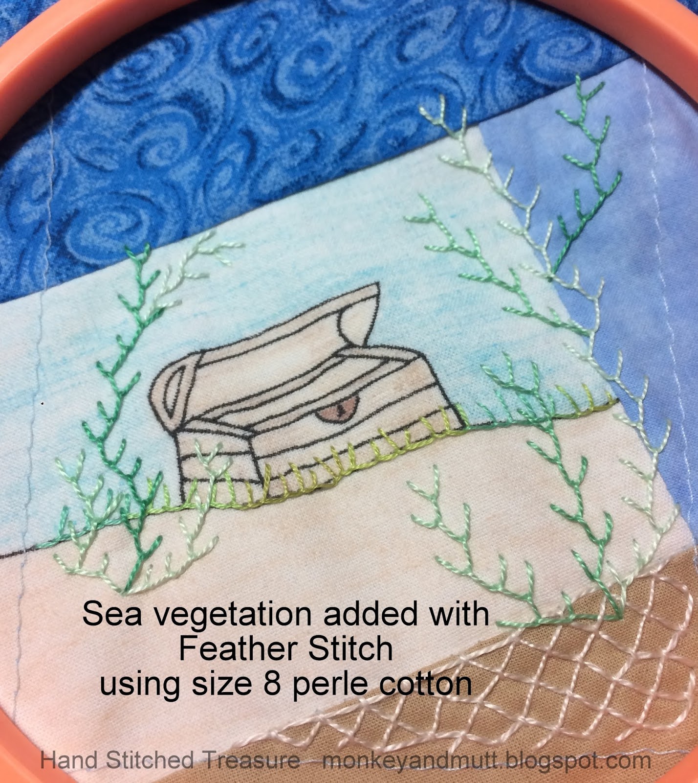 Hand Stitched Treasure: Treasure Chest Tutorial Part 5: Embellishment