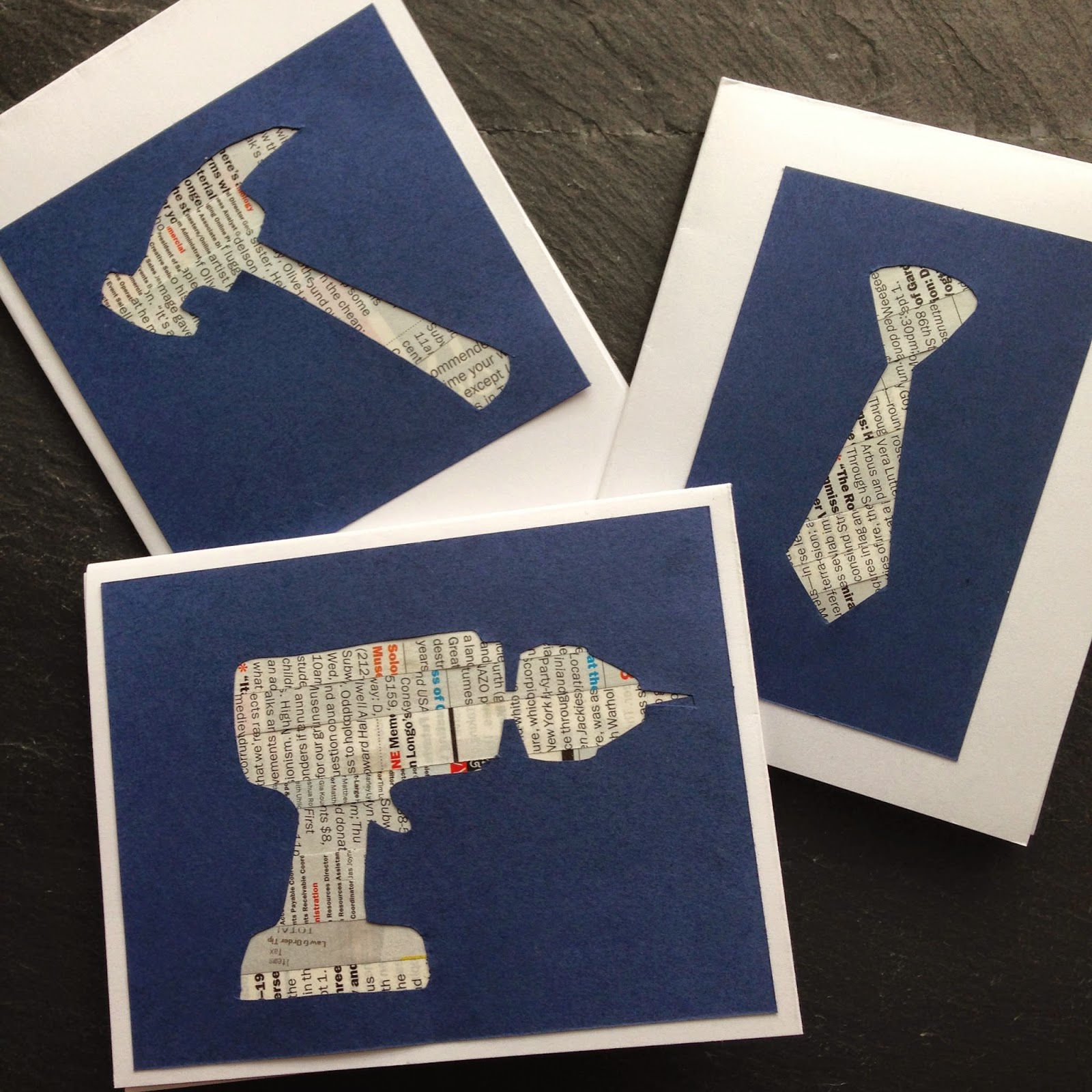 Crafty Lumberjacks: Cards for Dad!