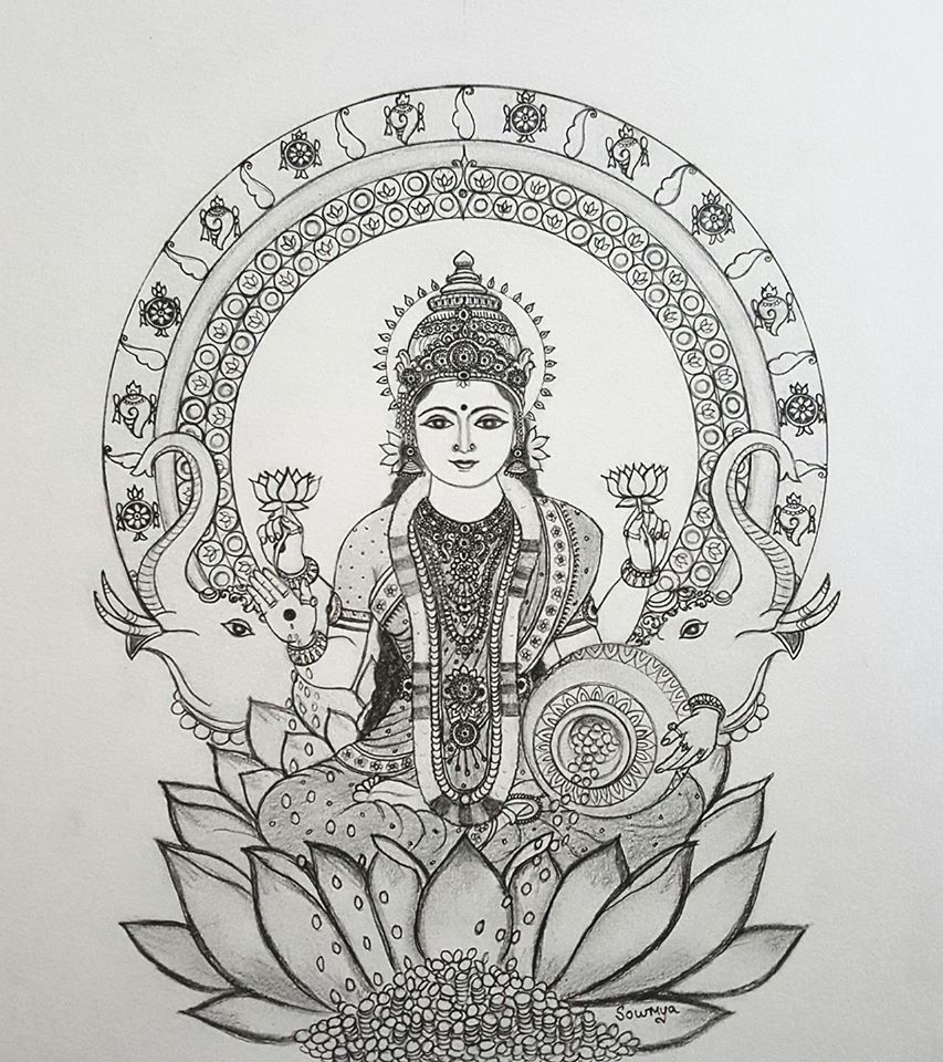 Shankara!: Vasantha Navarathri 2017 Drawings and Alankarams!
