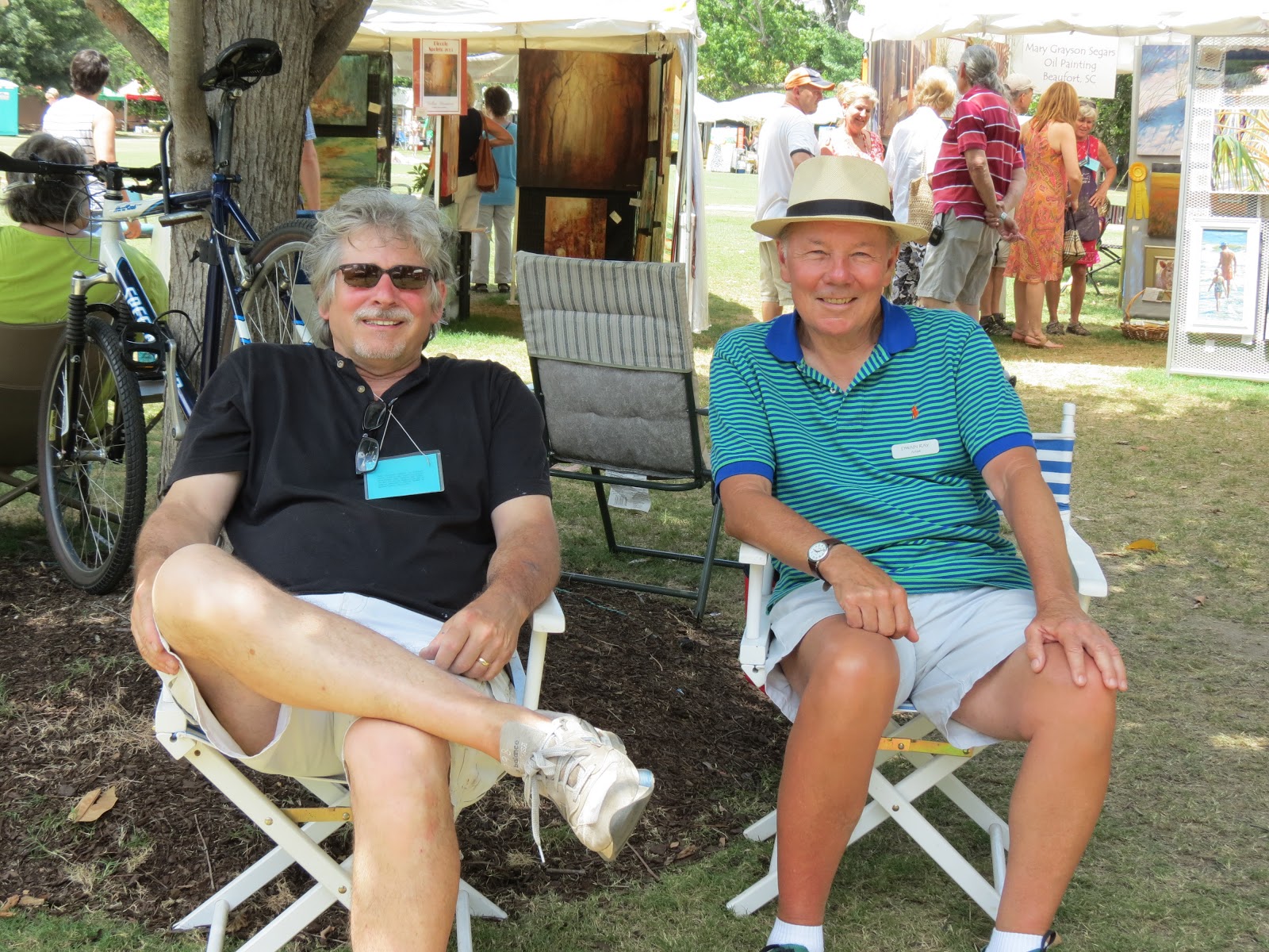 Mimi's Painting A Day: Piccolo Spoleto Outdoor Art Exhibition 2013 ...