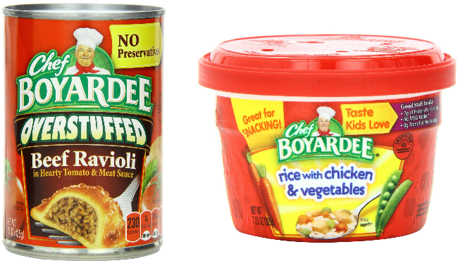 12 Cans 15oz Chef Boyardee Big Beef Ravioli, Overstuffed or 12 Pack ...
