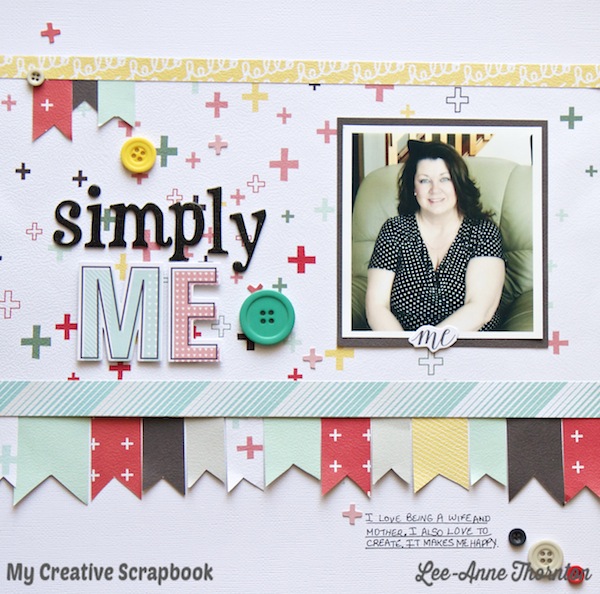 Love The Journey: Simply Me Layout