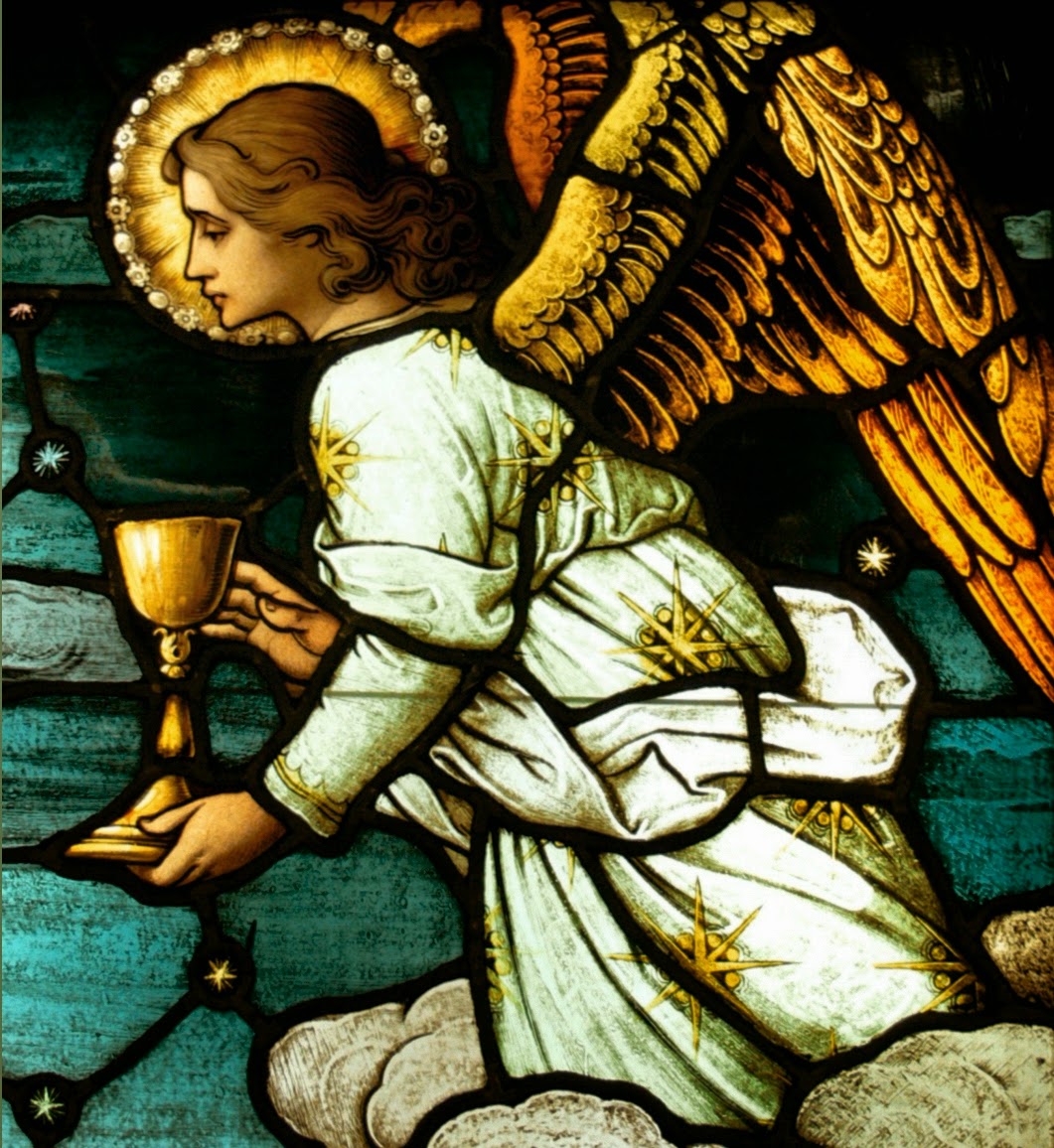 ST JOSEPH'S ABBEY, SPENCER MA: With the Angels