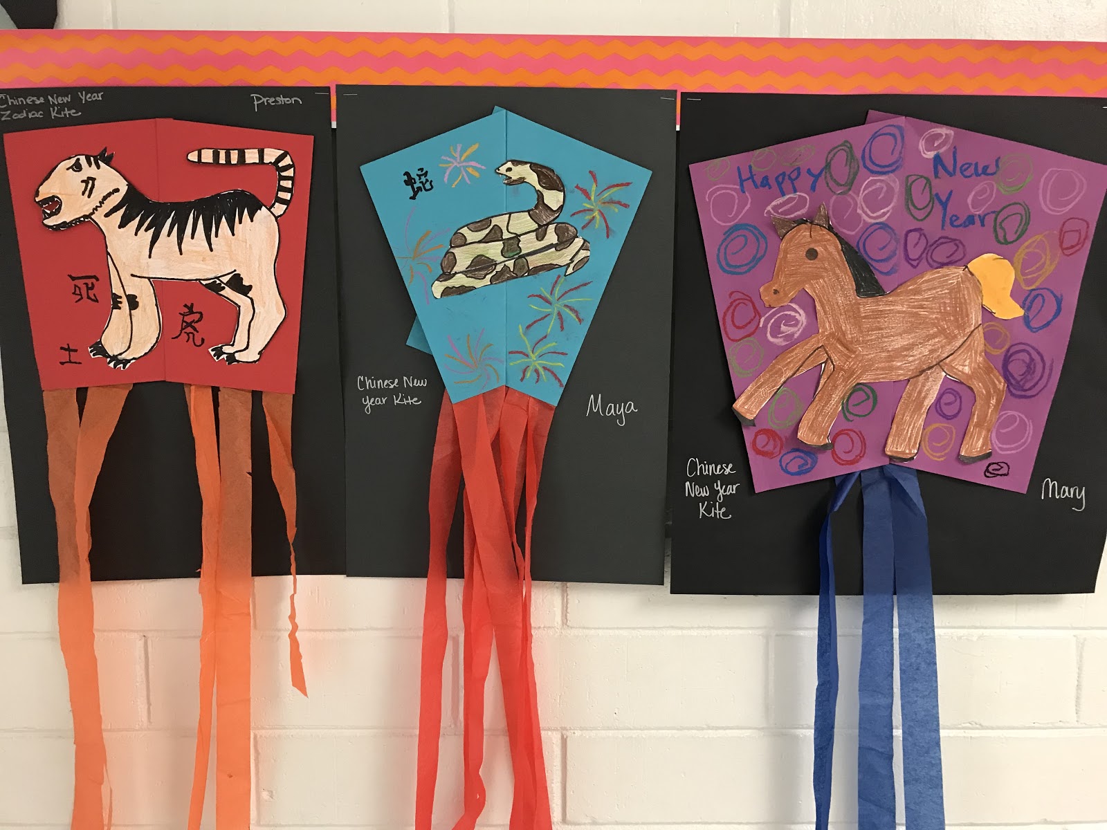 Elements of the Art Room: Lunar New Year Kites