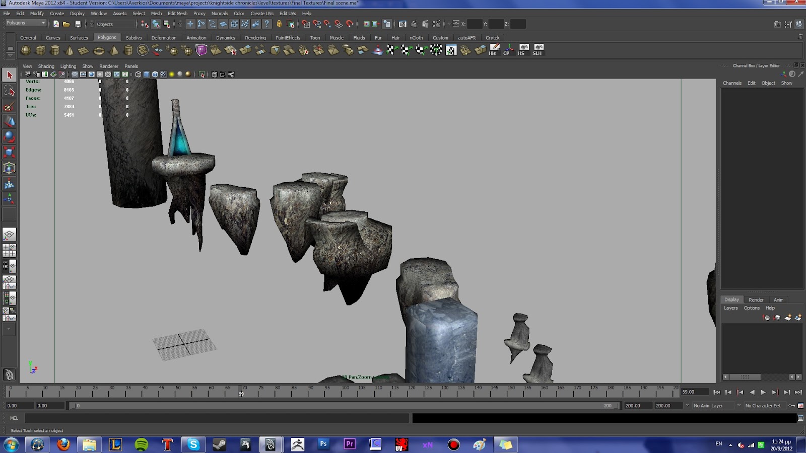The Knightside Chronicles Blog: Designing the Game Level