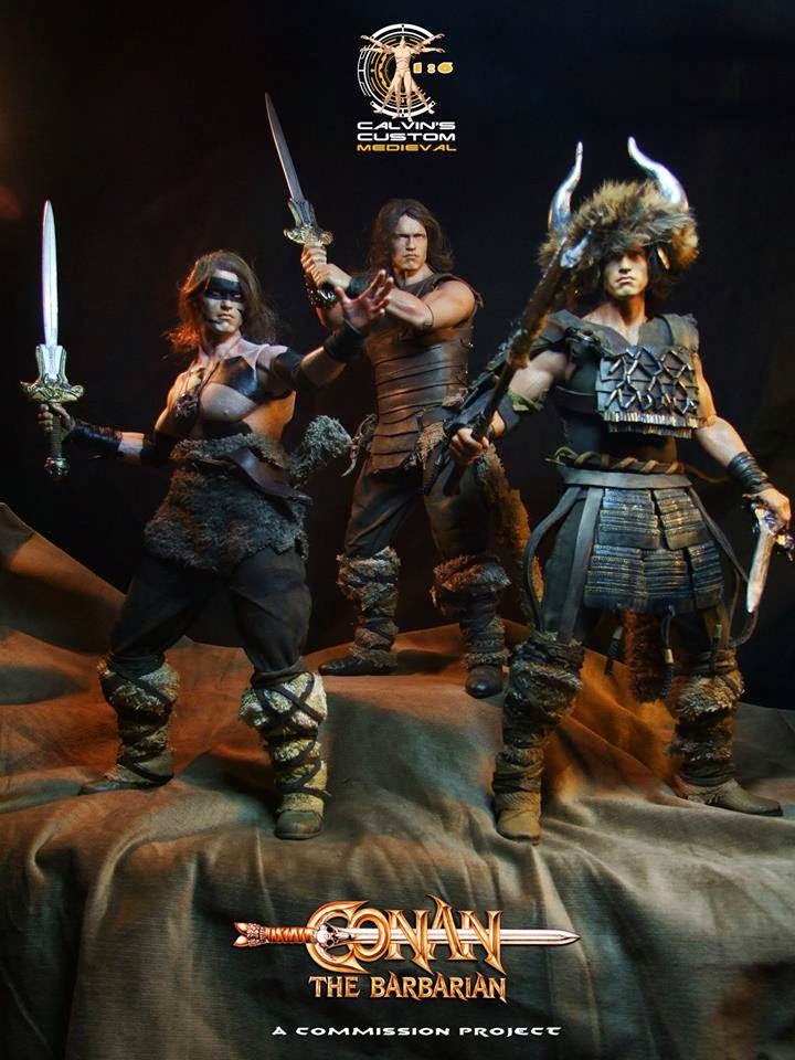 CROM!: Custom CONAN figures by Calvin!!!