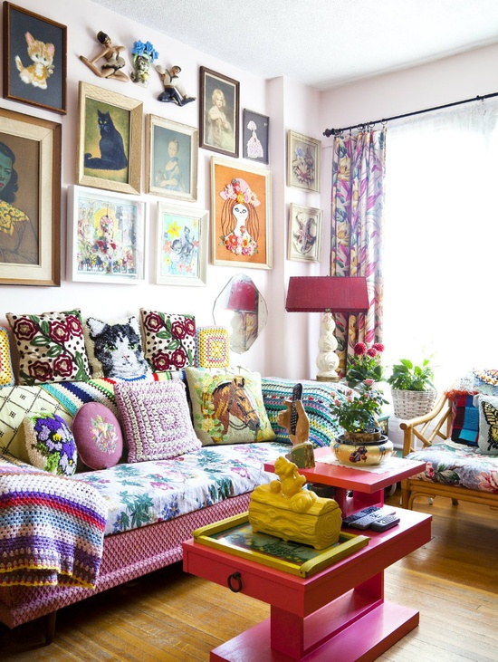 Ethnic Cottage Decor: Maximalism or...MORE IS MORE Decor!