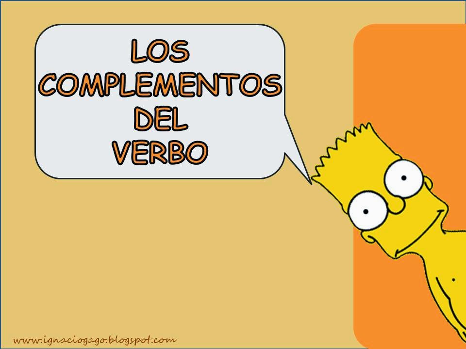 Clase de 6º E.P.: Complementos del verbo.