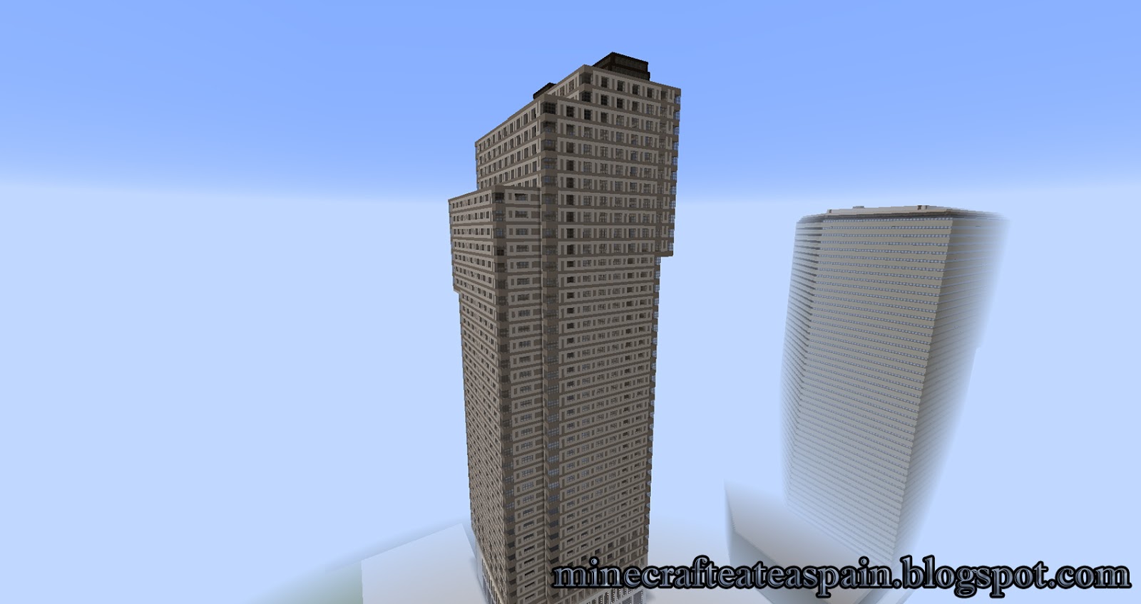 Réplica Minecraft: Rascacielos One Post Office Square, Boston, Estados ...